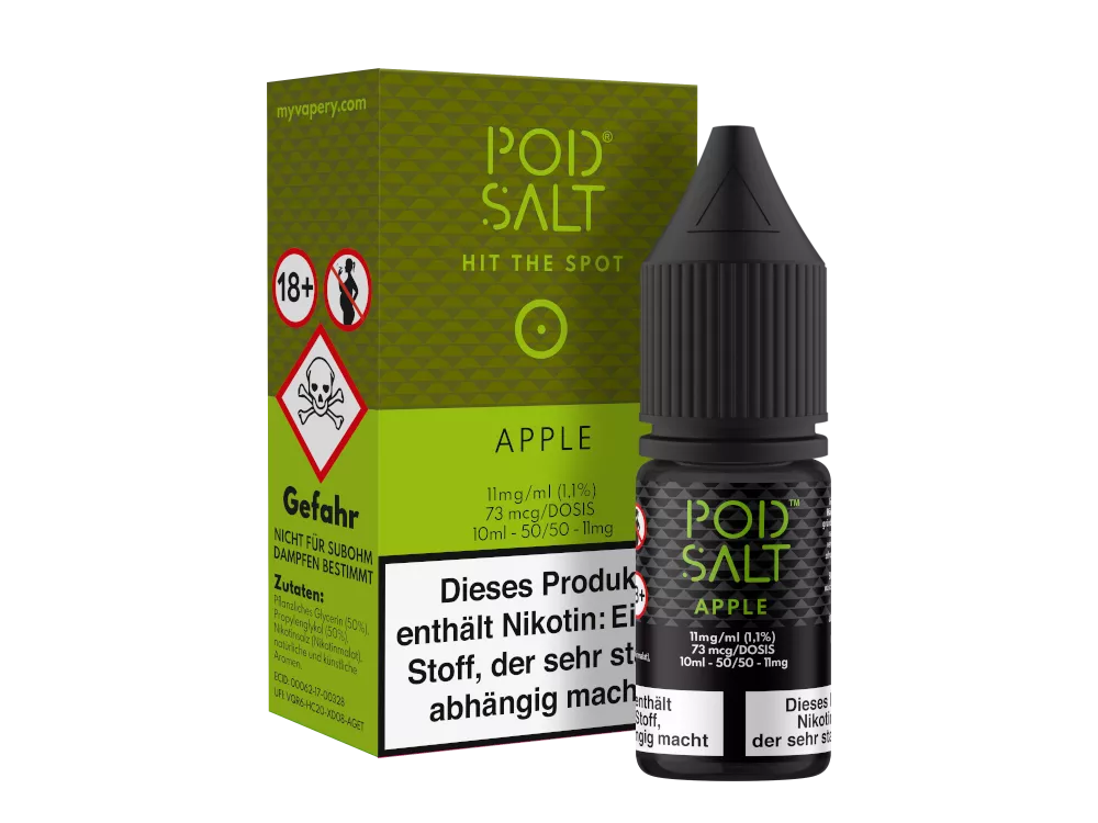 Pod Salt Apple Liquid 10ml | eZ:Store - Reutlingen